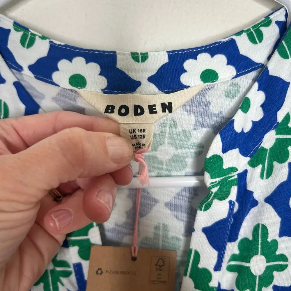 Boden | Dresses | Nwt Boden Green Naomi Notch Jersey Maxi Dress | Poshmark